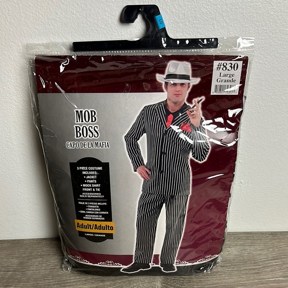 Other | New Mob Boss Halloween Costume Mens Large | Poshmark